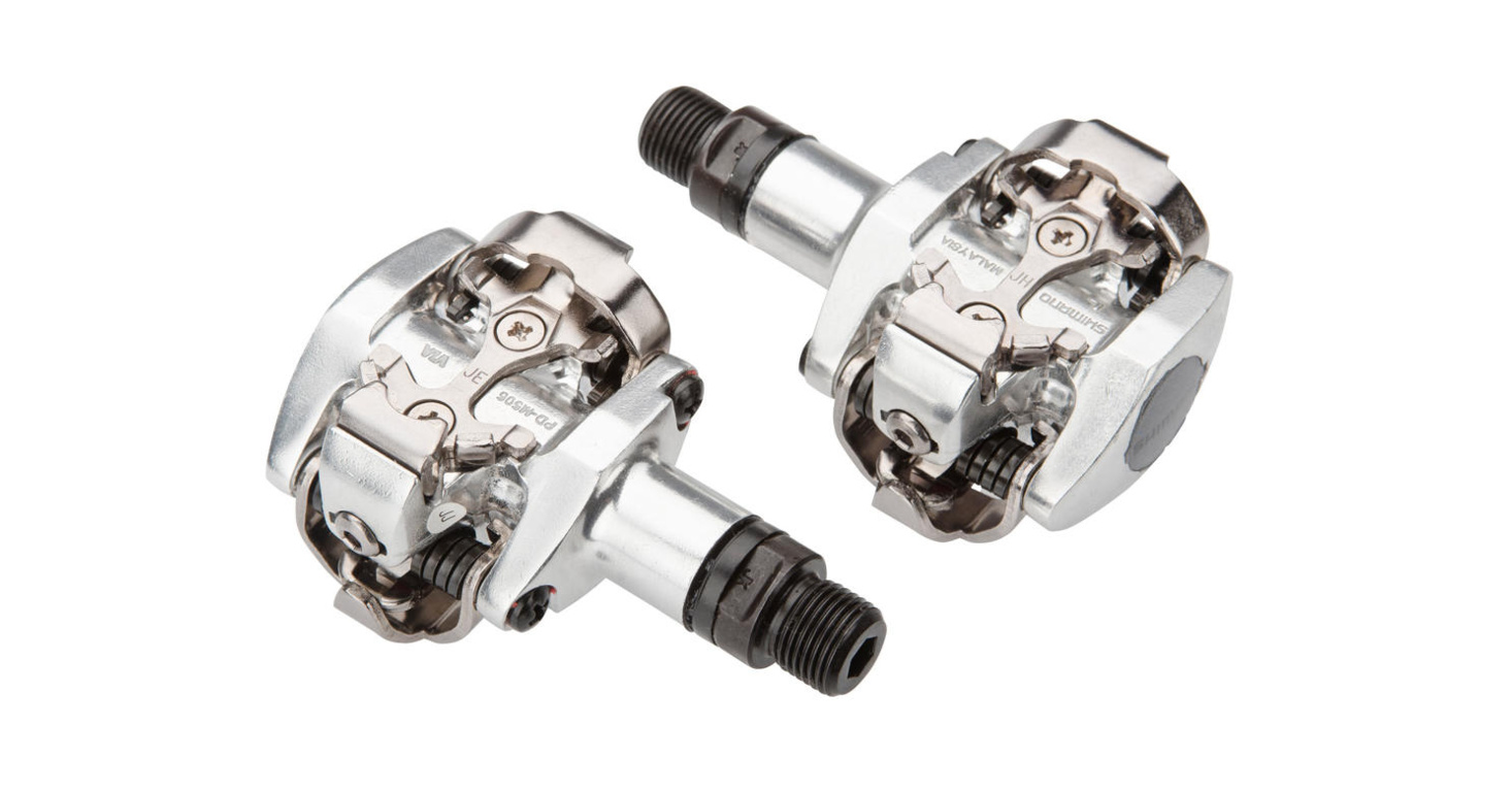 Pedály SHIMANO PD-M505 Silver | Pells.eu